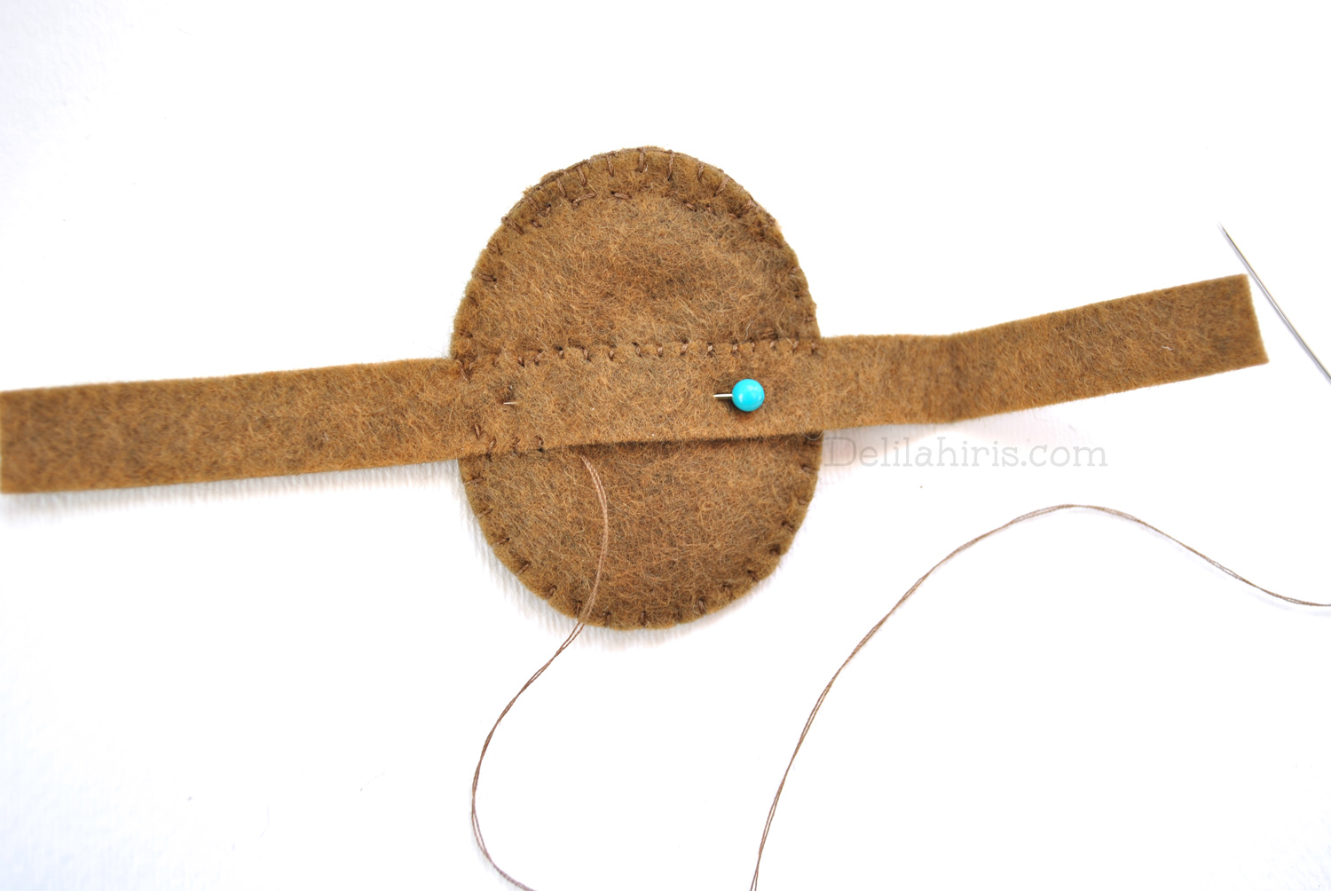 Felt Horse And Saddle Sewing Kit