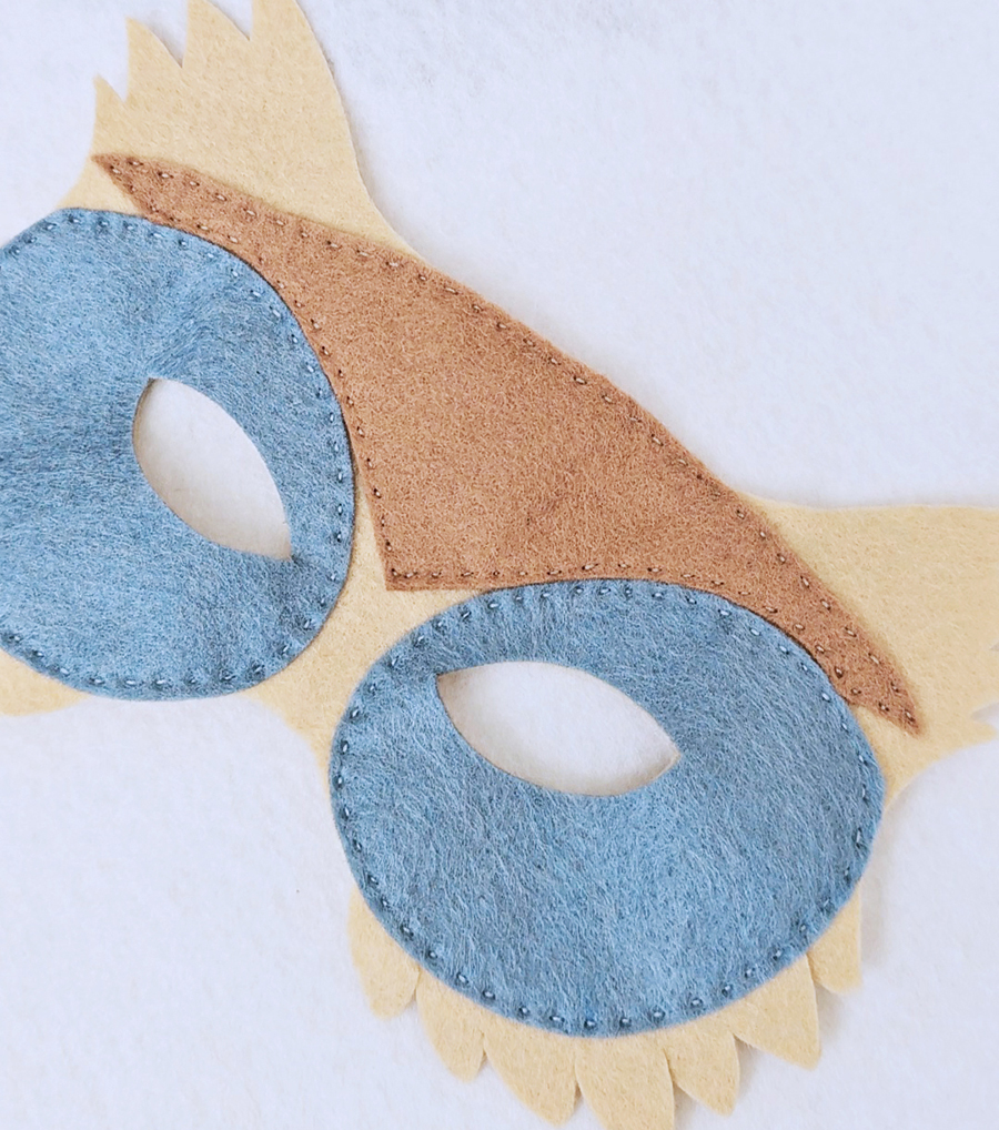 Felt Owl Mask Kits – Moon Owl Mask